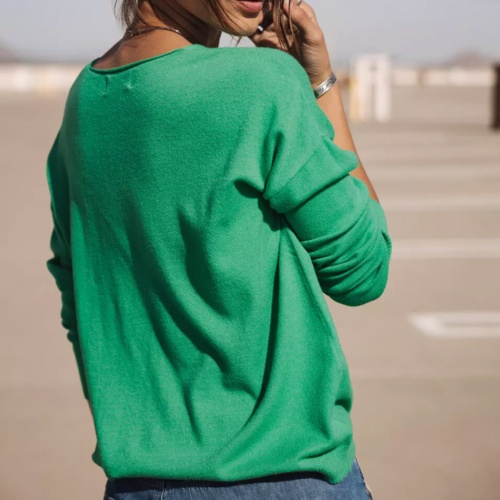 Pull Freeman T Porter femme Isabel vert