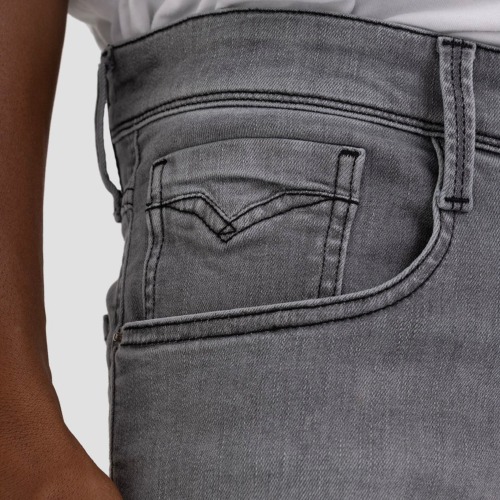 Jeans Replay homme Anbass slim gris