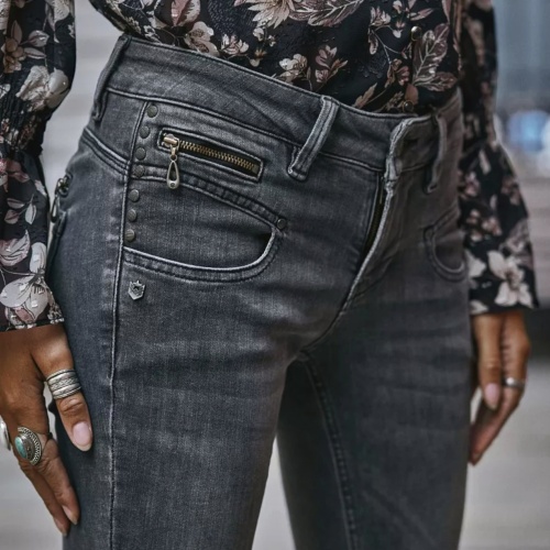 jeans Freeman T Porter femme Alexa slim gris melbury