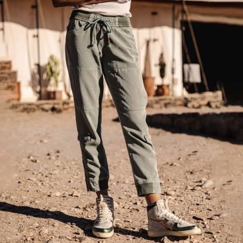 Pantalon cargo Freeman T Porter femme Celine jazz kaki