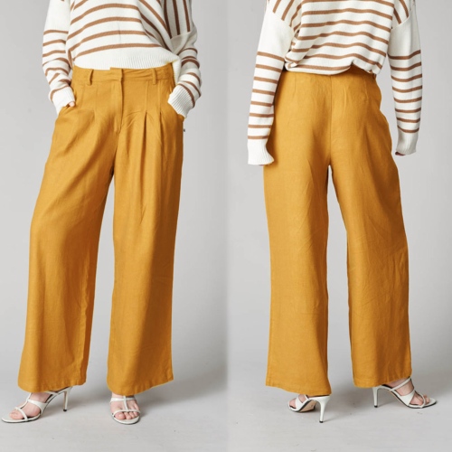 Pantalon en lin pour femme Le Temps des Cerises Saguy