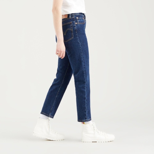 Jeans femme Levi's ® vintage 501 Crop Salsa stonewash